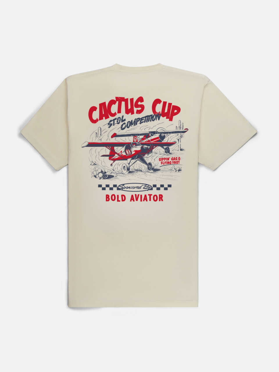 Cactus Cup Tee - Bold Aviator